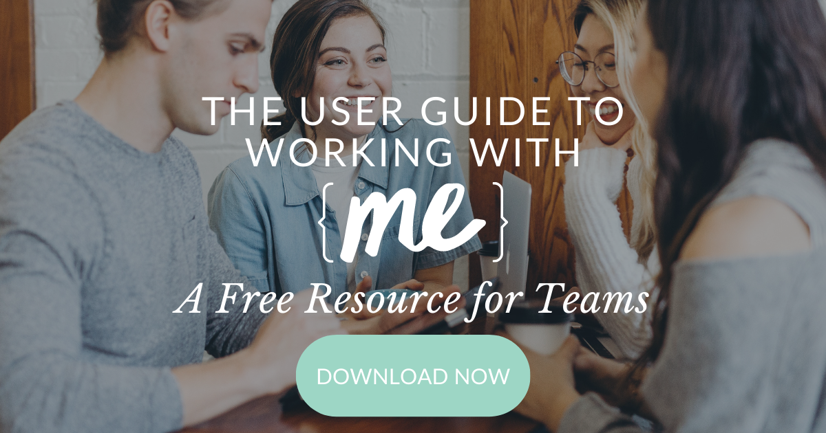 The User Guide To Working With [Me] - Denver Institute For Faith & Work